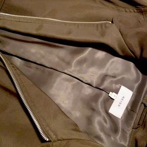 Reiss | Jackets & Coats | Reiss Kura Slim Fit Bomber Harrington Jacket ...
